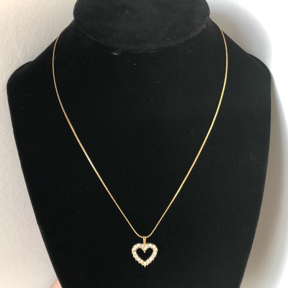 Avon | Jewelry | Vintage Avon Heart Necklace | Poshmark